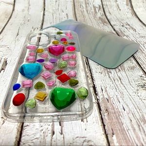 Accessories | New 3d Colorful Jewel Design Clear Silicon Case | Poshmark